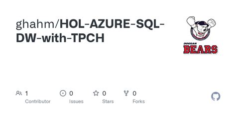 GitHub Ghahm HOL AZURE SQL DW With TPCH