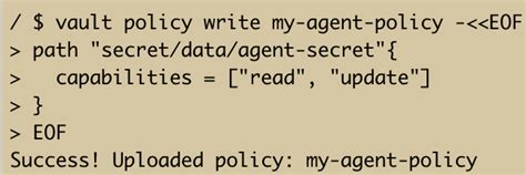 Run Vault Agent To Interact With Hashicorp Vault Run Vault Agent To