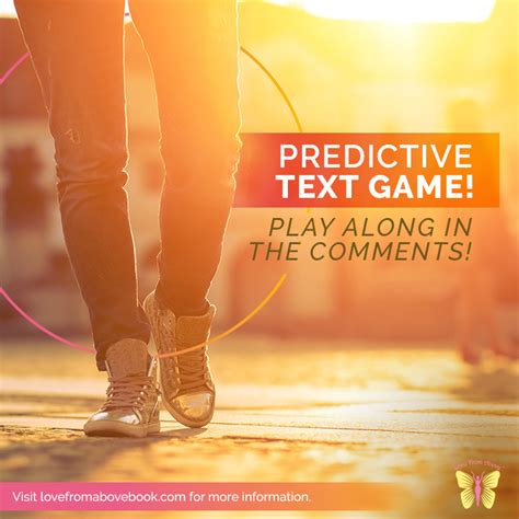 Text Games Predictive Text Type I Predictions Fill Healing Play
