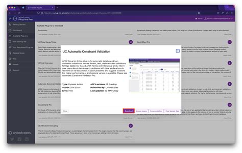 download automatic constraint validation