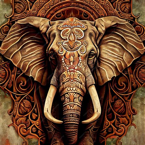 Indian Elephants Tattoos