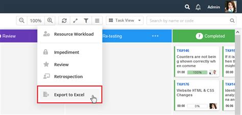 Export Sprint Backlog Quickscrum