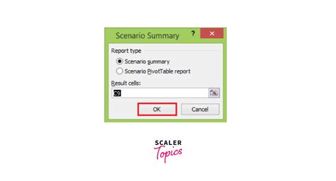 Financial Projections What If Scenario Analysis In Excel Scaler Topics