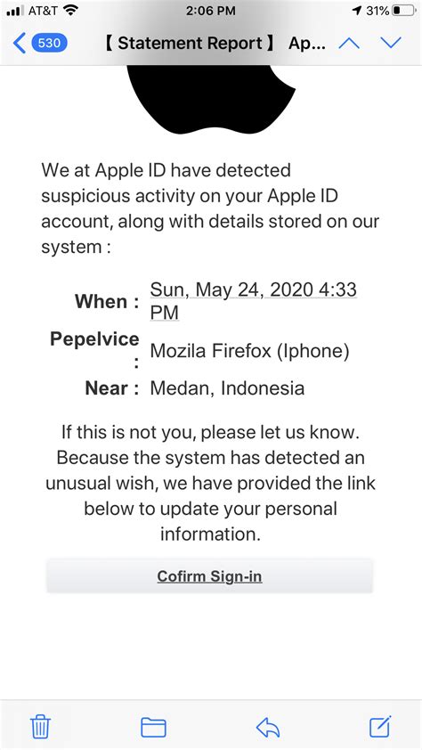 Possible Security Breach Apple Community