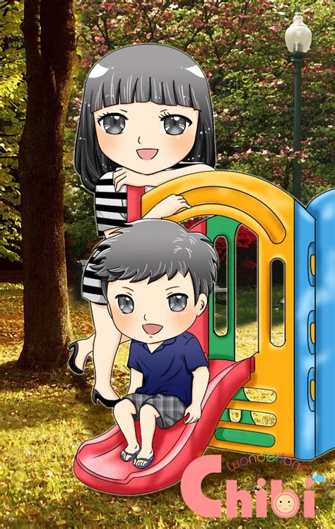 Chibi Drawing For Customer I Wont Show Real Picture Due To Respect