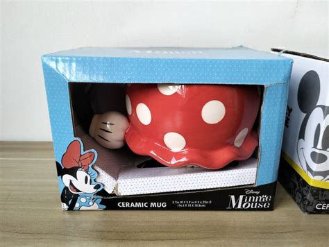 Brand New Micky Mouse And Minnie Mouse Ceramic Mug 1 Pair Hobbies And Toys Memorabilia