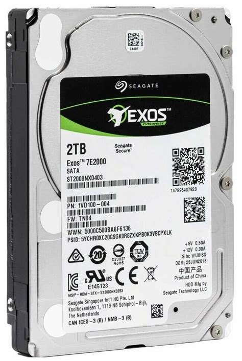 Жесткий диск Seagate 2 ТБ ST2000NX0403 — купить по низкой цене на ...