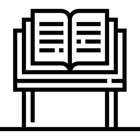 Icono De Libro Abierto Detailed Straight Lineal