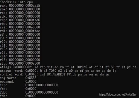 Bochs的调试bochsdbg Csdn博客