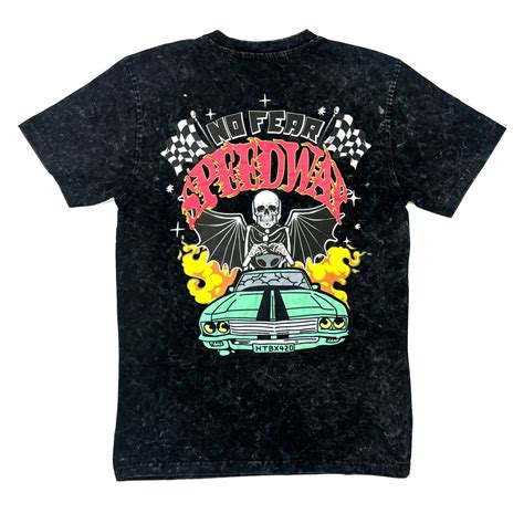 Rebel Minds No Fear Speedway Graphic T Shirt K Momo