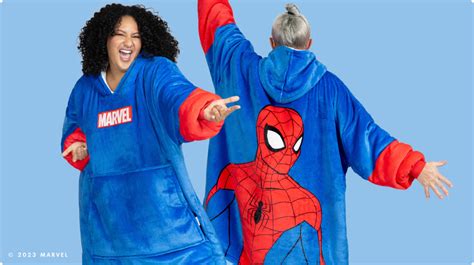 Spider Man Back Print Oodie The Oodie Uk
