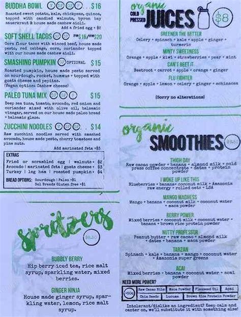 Menu At Canter Colt Restaurant Samford Village