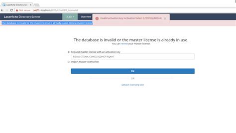 Rio 10 Cannot Renew License After Incorrect Activation Laserfiche Answers