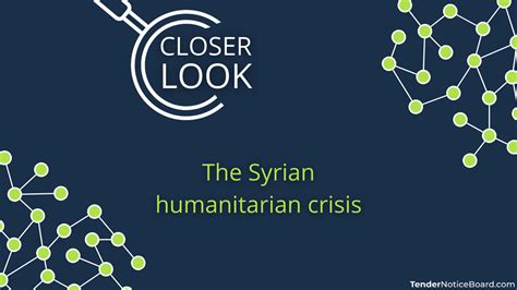 The Syrian Humanitarian Crisis