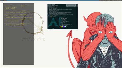 Using Imagemagick To Create An Transparent List Of Things On Your Wallpaper Script In Comments