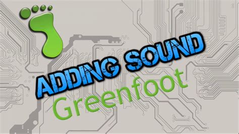 Greenfoot On Screen Test Part Adding Sound YouTube