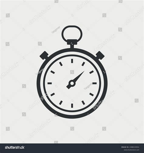 Stopwatch Line Icon Timer Training Tracker Stock Vector Royalty Free 2398133551 Shutterstock
