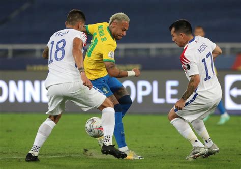 Brasil Vs Chile Cuartos De Final Copa América 2021 Goles Y Resultado