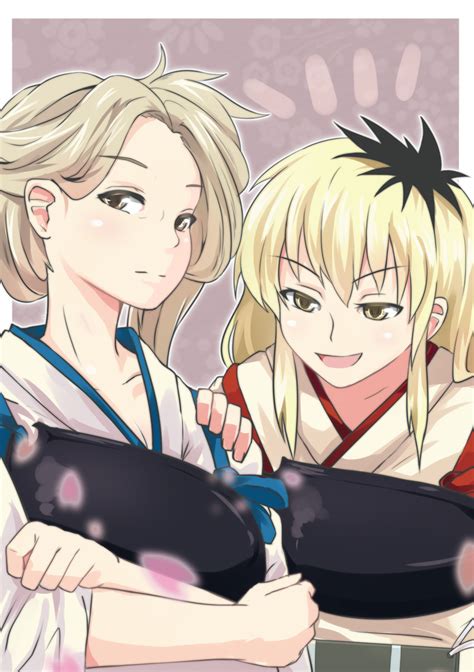 Kaga Akagi Nishimiya Yaeko And Ishida Miyako Kantai Collection And