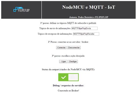 Controle E Monitoramento IoT NodeMCU E MQTT MakerHero