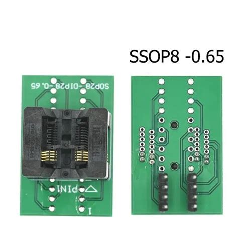 Comprar Adaptador Eprom ZIF Tssop Dip Ssop mm Tssop mil Loja Toni Eletrônica
