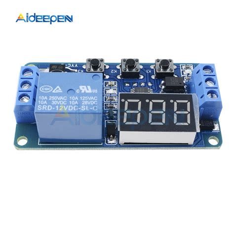Led Digital Display Home Automation Delay Relay Trigger Time Circuit T