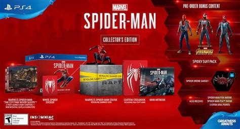 Marvels Spider Man Ps4 Collectors Edition Available For Pre Order