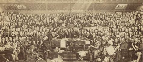The First General Assembly Of The Free Church Of Scotland Signing The