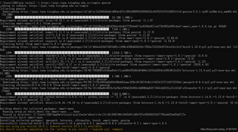 Python3安装及加载gensim报错及解决办法python 368 不能与gensim一起工作 Csdn博客