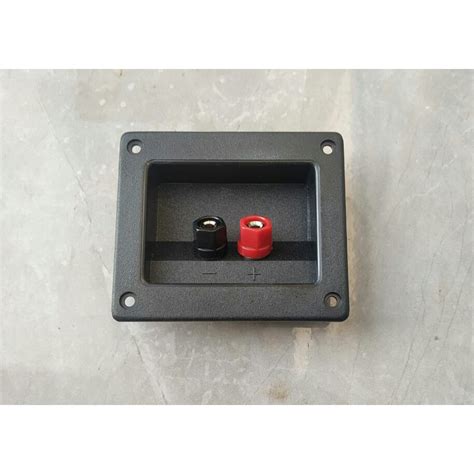 Jual TERMINAL SPEAKER BOX TERMINAL SPEAKER SALON 2PIN TERMINAL SPEAKER SEGI BINDING POST
