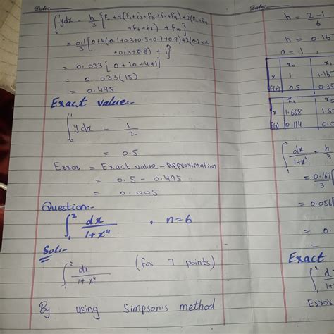 Solution Assignment Numerical Analysis Studypool