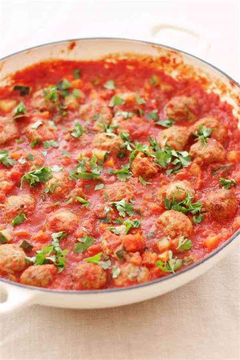 Lamb Meatballs In Tomato Sauce Easy Peasy Foodie