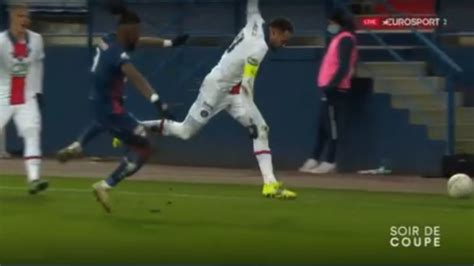 Infirmerie Un autre angle de la blessure de Neymar dévoilé par Eurosport CulturePSG