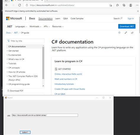 c and selenium webdriver how to get the current url microsoft qanda
