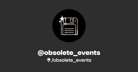 Obsoleteevents Instagram Facebook Linktree