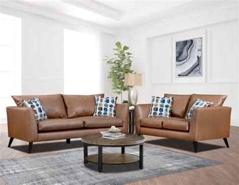 9000 Rust Sofa And Loveseat Set Arcoiris Furniture
