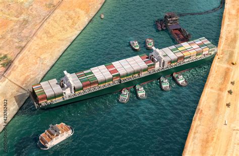 The Ever Given Container Ship Stuck In The Suez Canal Has Been Partly My Xxx Hot Girl