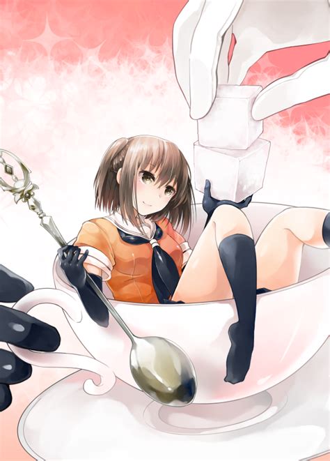 Няши в еде Sendai Kantai Collection Anime Няши Kantai