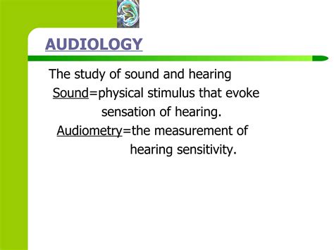 2 Audiological Evaluation Ppt
