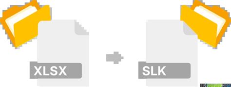 Convert XLSX To SLK Documents File Conversions
