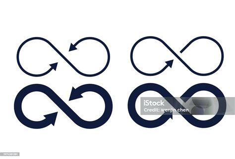 Infinite Loop Icon Stock Illustration Download Image Now Infinity