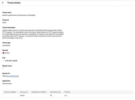 Google Cloud IDS Signature Updates To Help Detect CVE 2021 44228 Apache