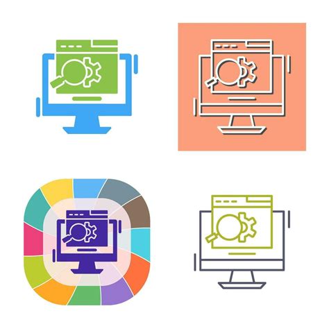Search Engine Vector Icon 34573841 Vector Art At Vecteezy