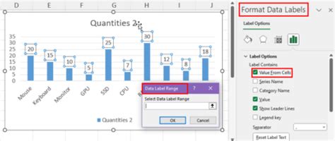 7 Ways To Add Data Labels In Microsoft Excel How To Excel