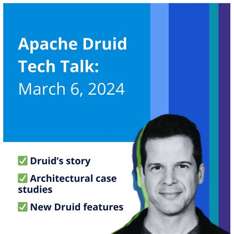 Imply On Linkedin Tomorrow Apache Druid Tech Talk With Sergio Ferragut