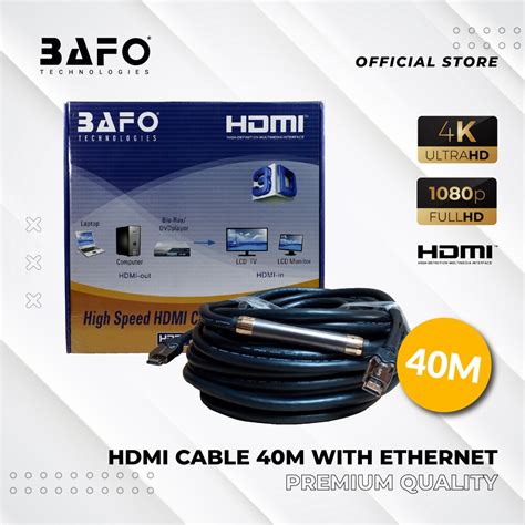 Jual Kabel HDMI 40 Meter BAFO Shopee Indonesia