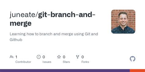 GitHub Juneate Git Branch And Merge Learning How To Branch And Merge Using Git And Github