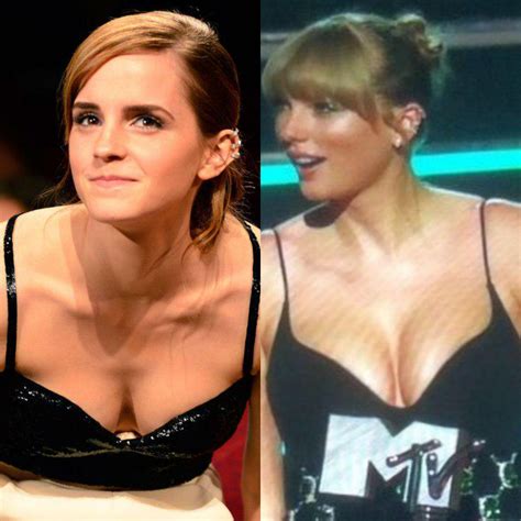 Boobs In Black Emma Watson Vs Taylor Swift · Reddxxx The Nsfw Browser