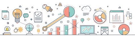 This Illustration Depicts Business Growth Strategy Encompassing Concepts Like Data Analysis I