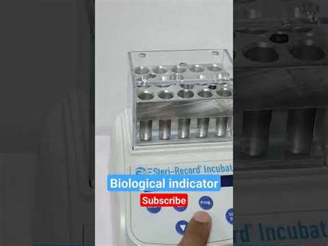 Biological Indicator In CSSD Department Shorts Medical Biological Indicators Anesthesia
